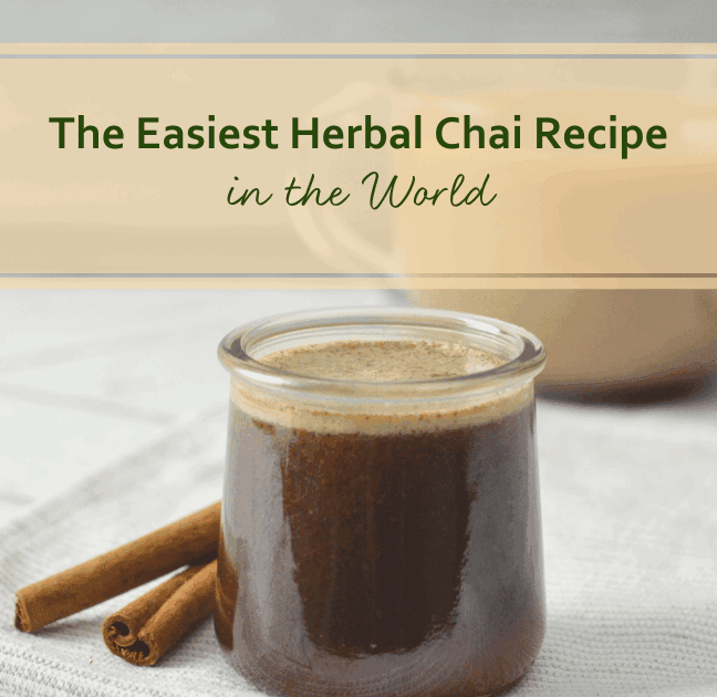 The Easiest Herbal Chai Recipe in the World - Kami McBride