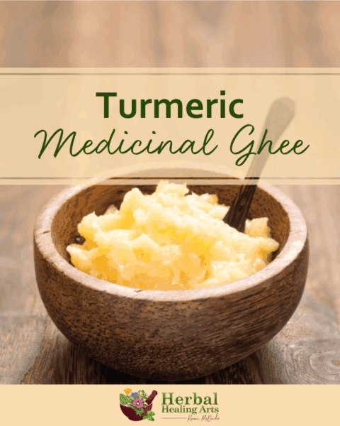 Turmeric Medicinal Ghee Recipe - Kami McBride